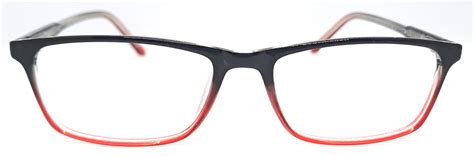 Ve Black And Red Rectangle Frame For Men And Women Vidaestilio