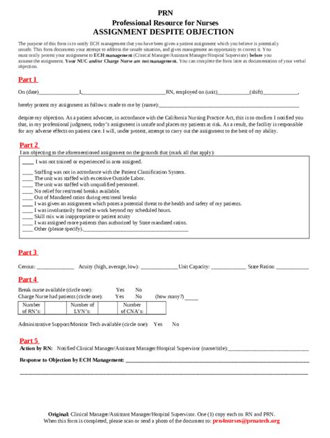 Assignment Despite Objection S Doc Template Pdffiller