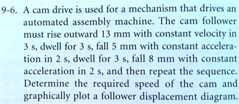 Solved Use Matlab To Plot Displacement Diagram Velocity Diagram And Acceleration Diagram For
