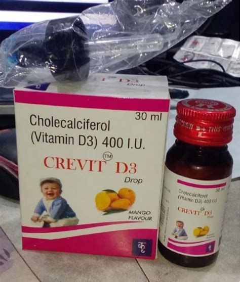 30ml Vitamin D3 400 Iu Drop At Rs 110bottle Vitamin D3 Drops In