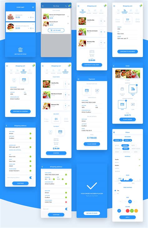 Rounded UI Kit On Behance Rounded UI Kit On Behance