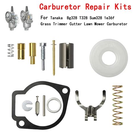 Universal Carburetor Repair Kit Fit For Bg328 T328 Sum328 1e36f Grass