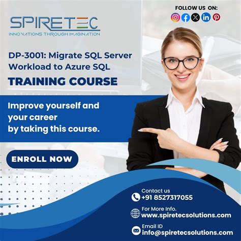 Spiretec Solutions On Linkedin Azuresql Sqlmigration Dp3001training Azuretraining