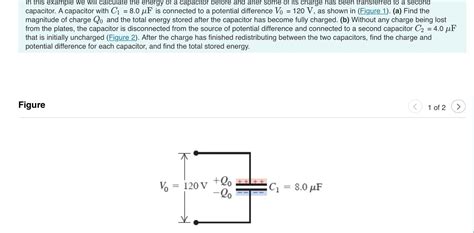 Solved In This Example We Will Calculate The Energy Of A Chegg