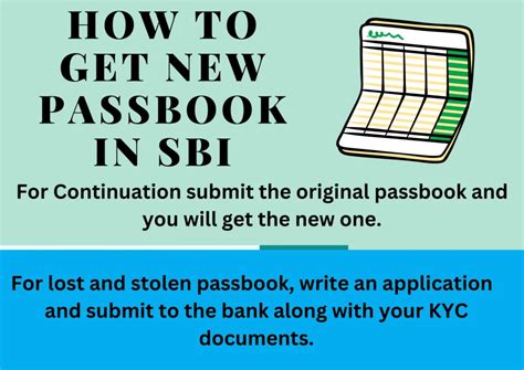 How Can I Get A New Passbook In Sbi Banking Tips