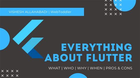 About Flutter What Is Flutter Facts Pros And Cons Youtube