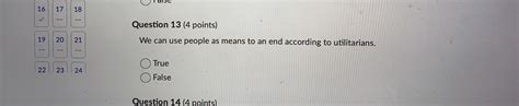 Solved 16 17 18 Question 13 4 Points 19 20 21 We Can Use Chegg Com