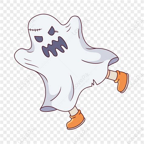 크리 에이 티브 할로윈 일러스트 만화 캐릭터 그림 유령요약공백 Png 일러스트 무료 다운로드 Lovepik