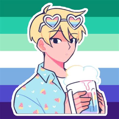 Gay Prep Icon Nerd Babefriend Anime Chibi Webtoon