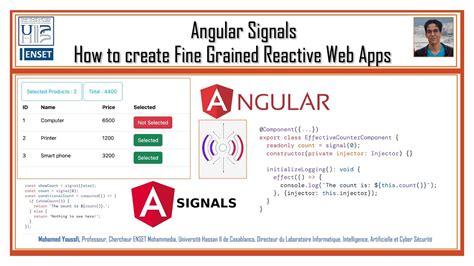 Part 2 Angular Signals Fine Grained Reactive Web Apps Youtube