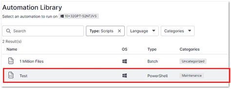 Ninjaone Script Library Ninjaone
