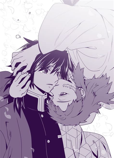 Tomioka Giyuu And Sabito Kimetsu No Yaiba Drawn By Ikuhashi Muiko Danbooru