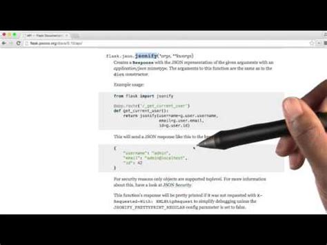 API Endpoints With Flask YouTube