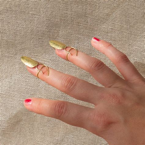Nail Rings Etsy
