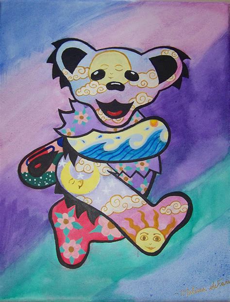 Grateful Dead Bear By Vanillastar42405 On Deviantart