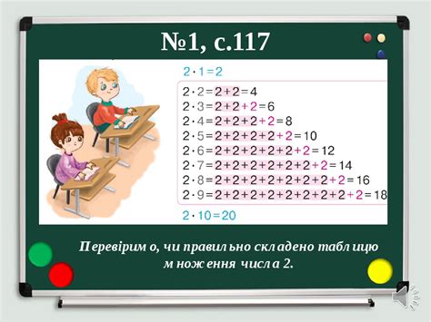 Відеоурок з математики для 2 класу НУШ Досліджуємо таблицю множення числа 2 таблицю ділення на 2