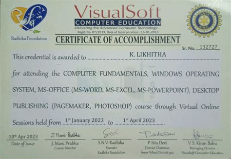 Kancharla Likhitha On Linkedin Its Been A While Since I Have Completed Computer Fundamentals
