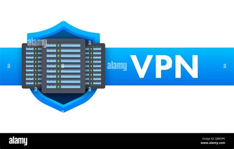 Secure Vpn Connection Concept Virtual Private Network Connectivity Overview Vector Stock