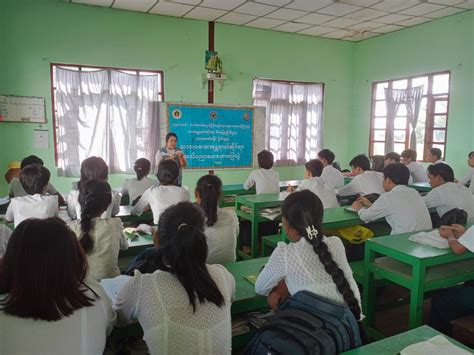 သာယာဝတီမြို့နယ် အ ထ က သဲဖြူ တွင် သဘာဝဘေး အသိပညာပေး ဟောပြောပွဲပြုလုပ် Information And Public