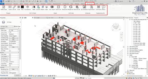 Hany Willim On Linkedin El Concrete Plugin Cad To Revit Can Handle