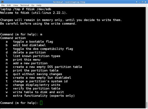Using Fdisk Youtube