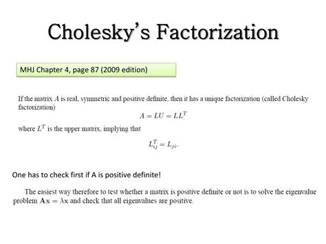 Ppt Scientific Computing Linear Algebra Powerpoint Presentation Free Download Id 2616744