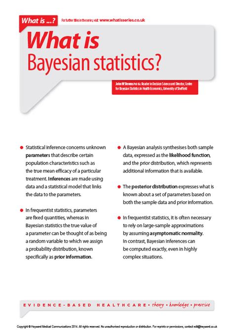 Bayesian Statistics Whatis Series