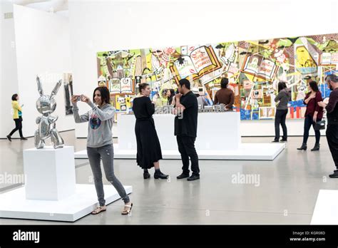 Los Angeles Ca April 9 2016 The Broad Museum In Downtown Of Los Angeles On April 9 2016