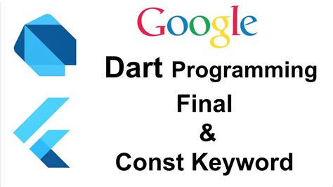 Dart Programming Final And Const Keyword Part 4 Youtube