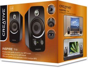 Creative INSPIRE T10 ‐stereokaiuttimet – 2.0 – PC-kaiuttimet ...