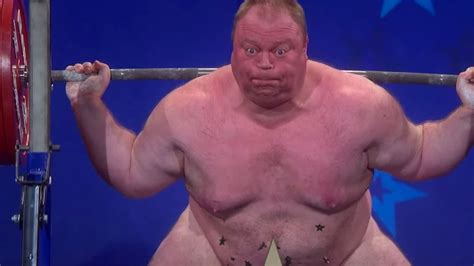 Naked Weightlifter Leaves Norways Got Talent Judges Blushing With His