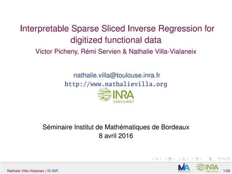 interpretable sparse sliced inverse regression for digitized functional