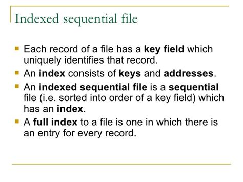 File Organization