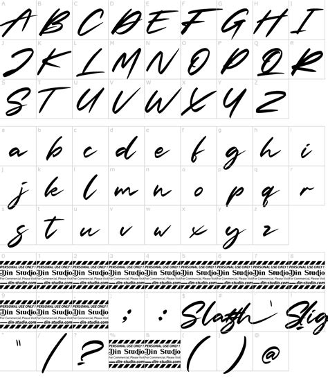 Slash Signature Font Download
