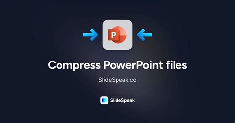 Compress Powerpoint Tool Slidespeak