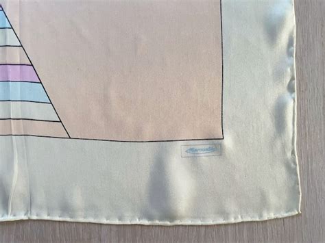 Marja Kurki Vintage Silk Scarf, Finnish Designer Past… - Gem