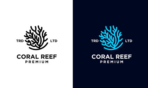 Coral Reef Icon Logo Vector Graphic Graphic By Alpha Std · Creative Fabrica