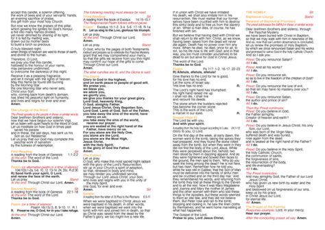 Easter Vigil Lp Plus Sheet 232 The Catholic Print Company