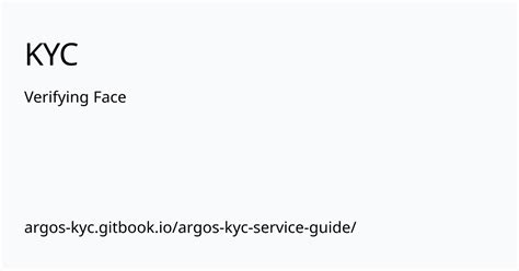 Verifying Face Kyc