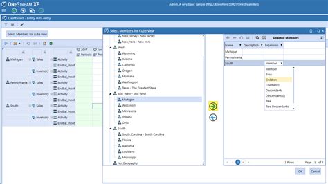 Multi Member Selection In Cube View Cpm Insights