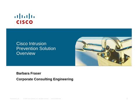 Pdf Cisco Intrusion Prevention Solution Overview€¦ · Scanner A Windows Server Linux Server Not