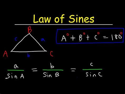 Understanding The Law Of Sines A Comprehensive Guide To Solving Triangles Galaxy Ai Galaxy Ai