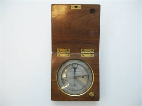 Antique Wood Cased Compass And Inclinometer Budapest Cp79 Etsy