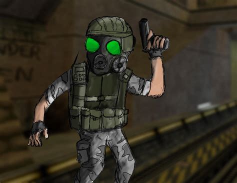 Half Life 1 Hecu Soldier By Hailhazmat On Deviantart