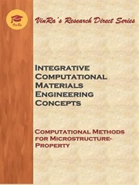 Integrated Computational Materials Engineering Vol Ii For 2023 Exam