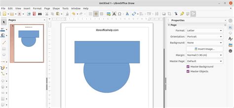 How To Crop A Shape In Libreoffice Draw