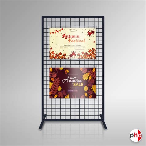 Mesh Gridwall Display Pocket Display Posters On Grid Wall Screens