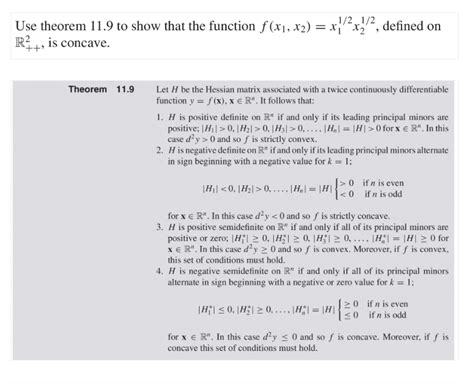solved use theorem 11 9 to show that the function