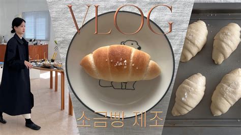 Vlog 소금빵🥐 레전드소금빵만들기 수영소품샵 좀약냄새제거tip 브이로그 Youtube