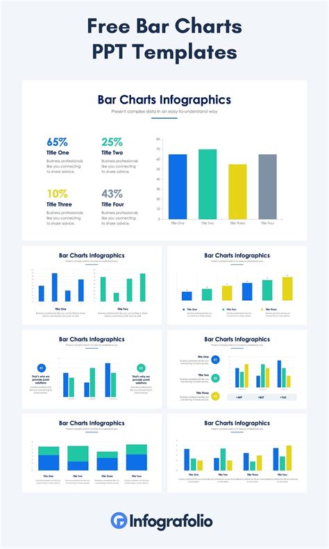 Free Bar Charts Powerpoint Templates Data Visualization Infographic Powerpoint Charts Data